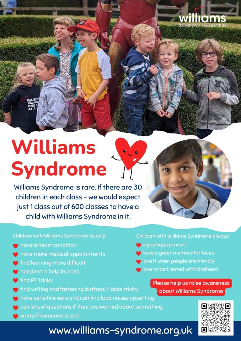 Awareness Month May - Williams Syndrome Foundation