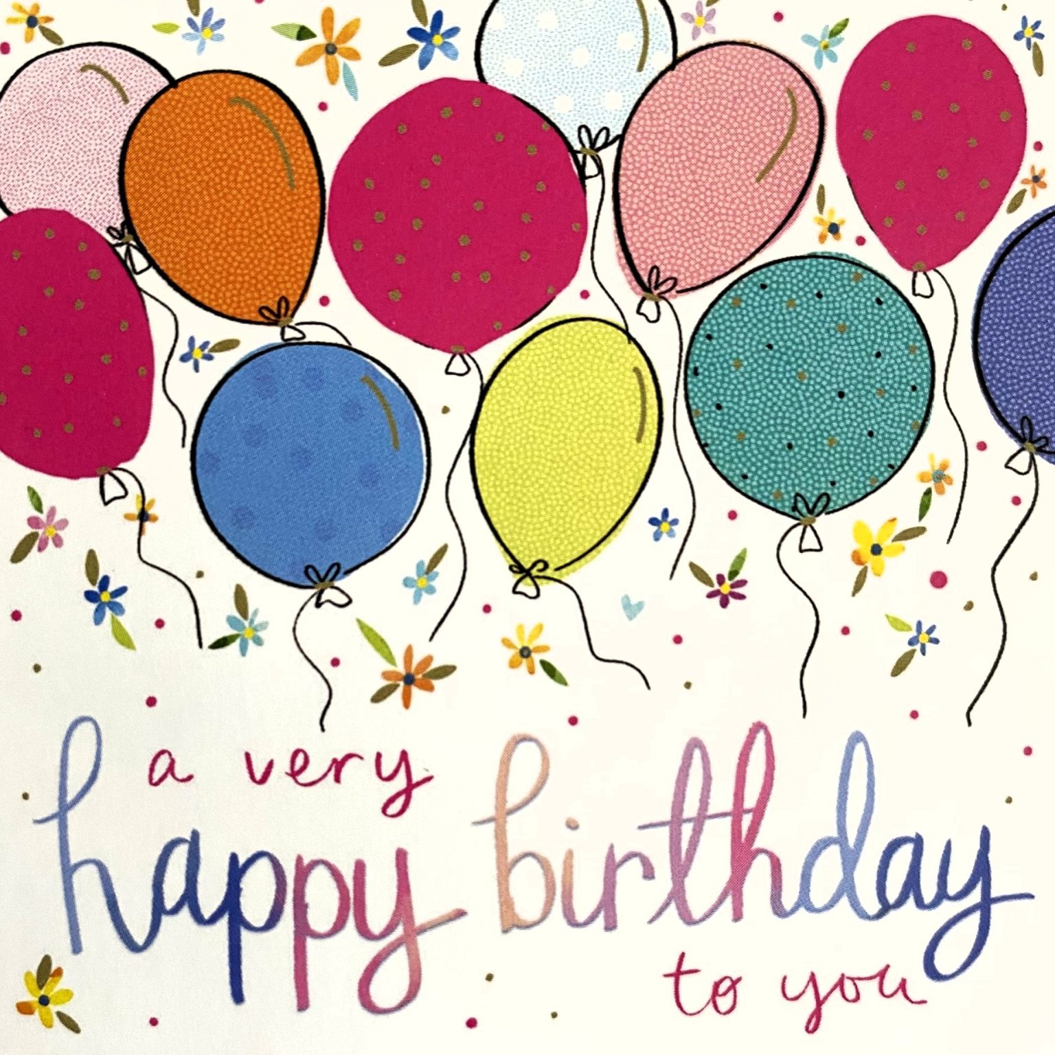 Happy Birthday Card - Williams Syndrome Foundation
